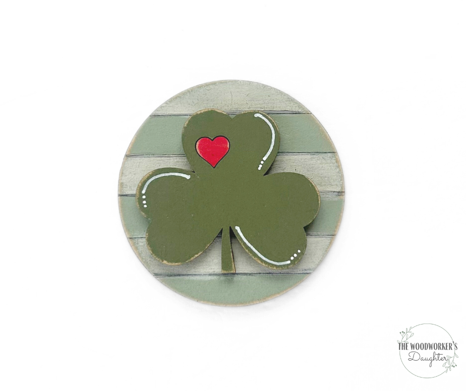 Shamrock Interchangeable Insert – The Woodworker's Daughter