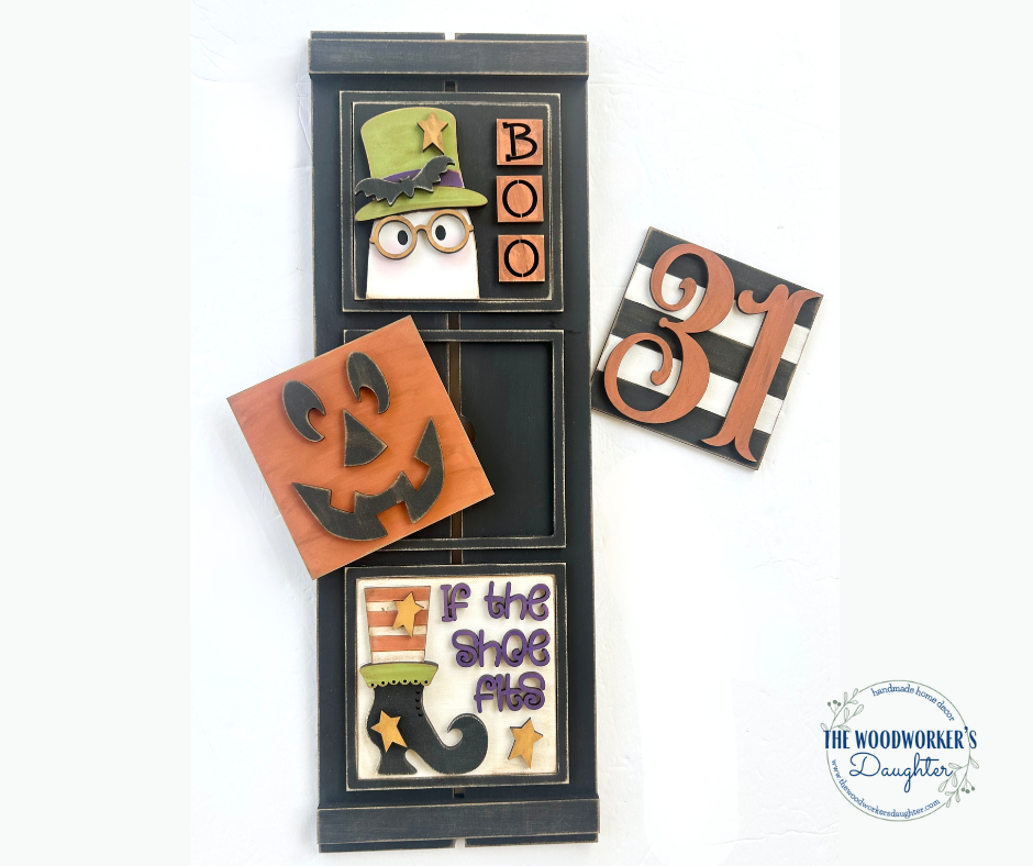 Vintage Halloween Interchangeable Inserts – The Woodworker's Daughter